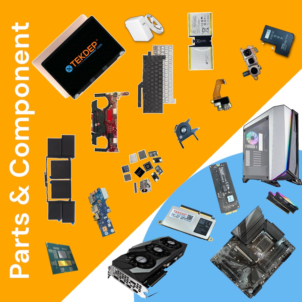 Computer Parts and Repair. Data Recovery and IT Services