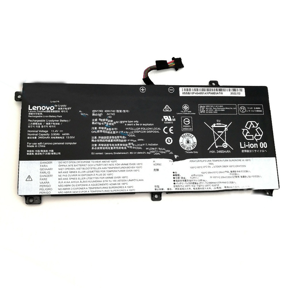 New 00NY639 Laptop Battery Replacement For Lenovo ThinkPad P50s 15" 2016
