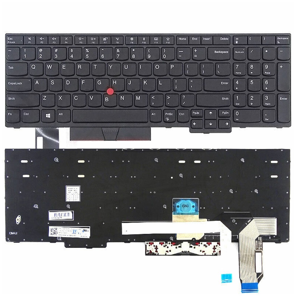 New US Backlit Keyboard Replacement For Lenovo ThinkPad P53 15" 2019