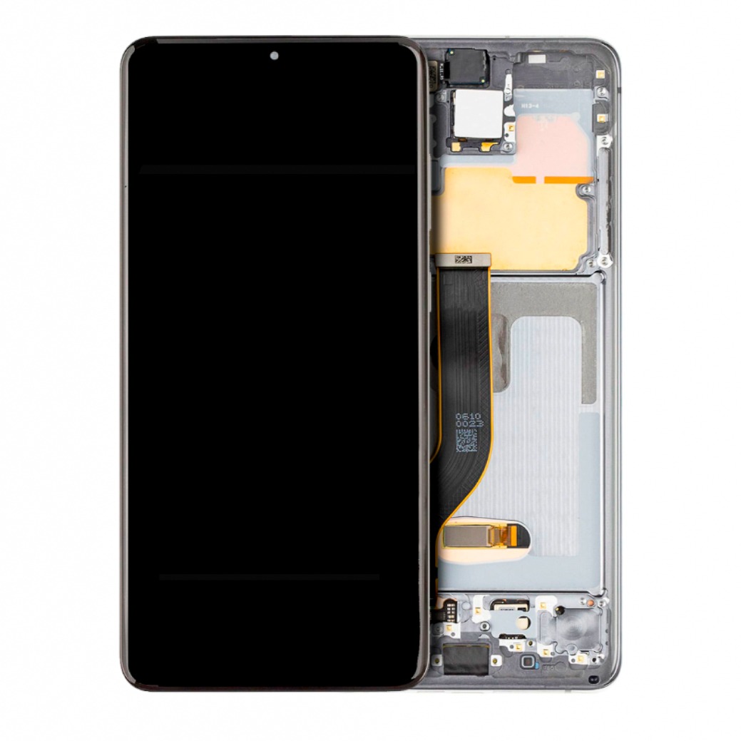 Enhanced Aftermarket OLED Cosmic Gray Assembly with Frame for Samsung ...