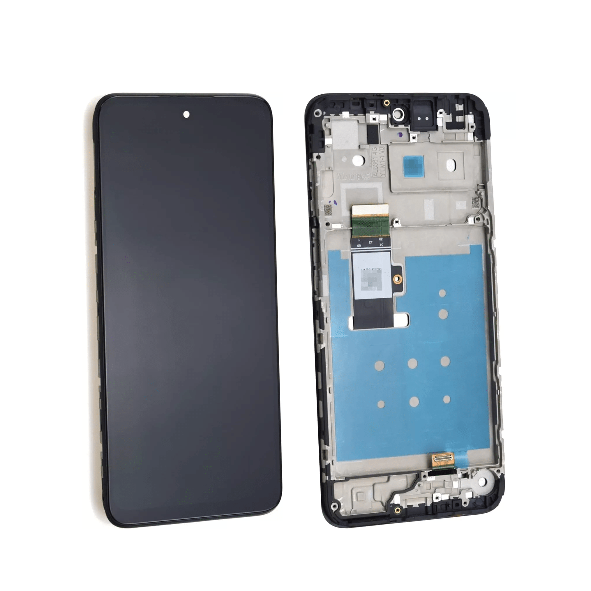 New LCD Complete Screen Assembly with Frame for Motorola Moto G23