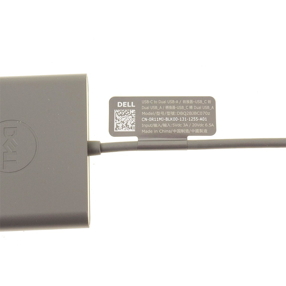 New OEM R11MJ USB-C to Dual USB-A with Power Pass-Through Adapter Cable ...