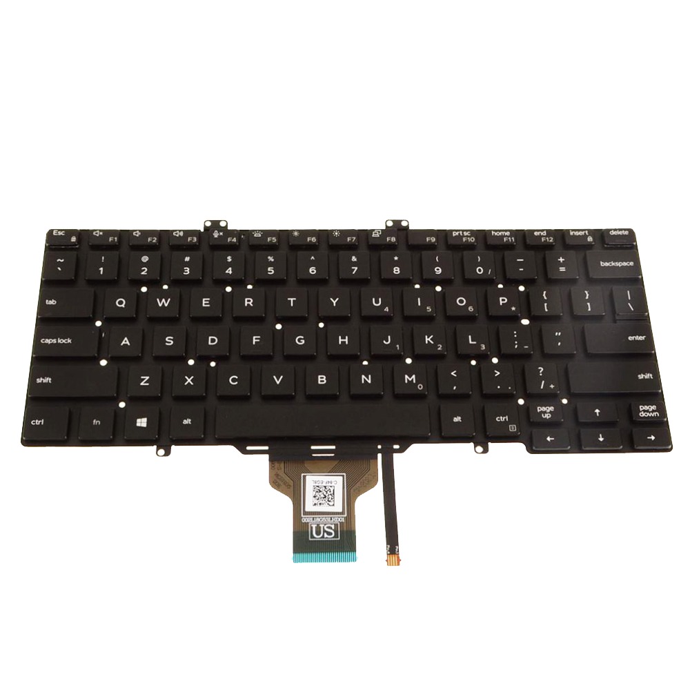 New OEM RN86F Laptop Keyboard with Backlight Replacement For Dell ...