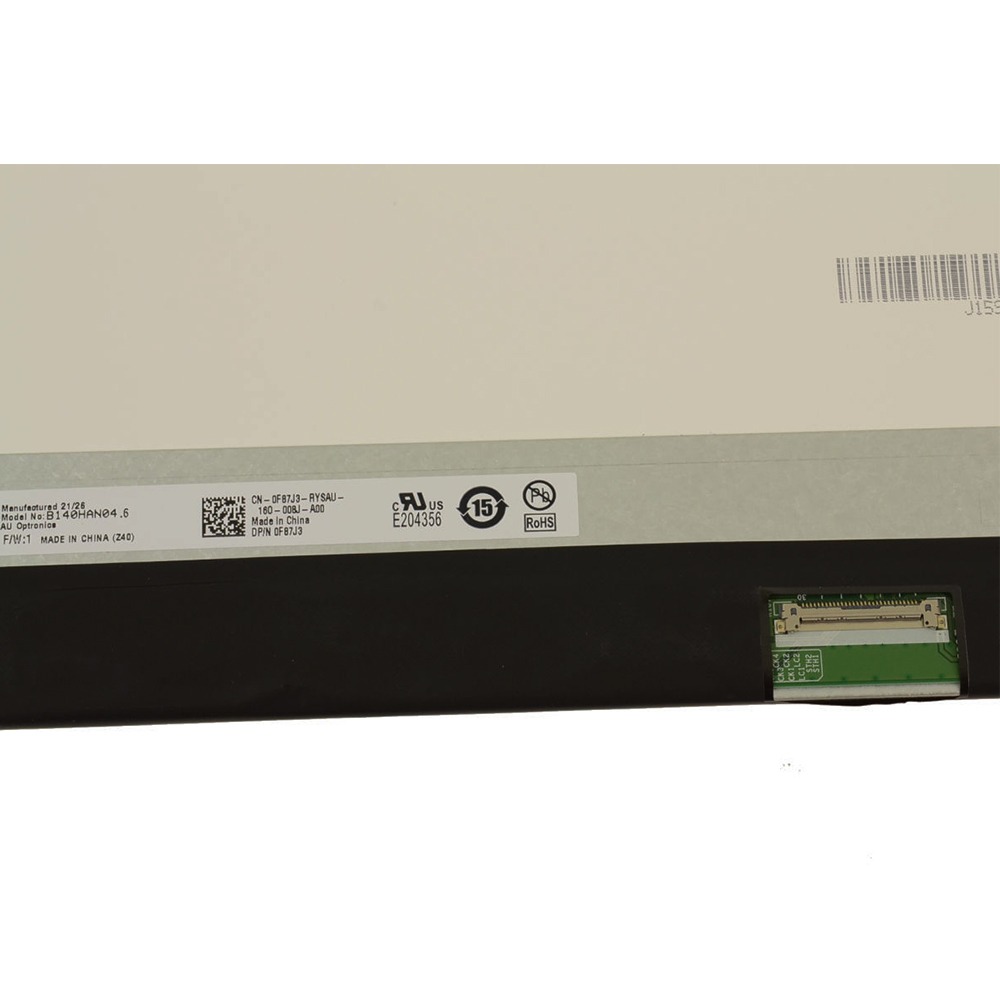 New F87J3 FHD LCD LED Widescreen Matte Replacement 14" For Dell ...