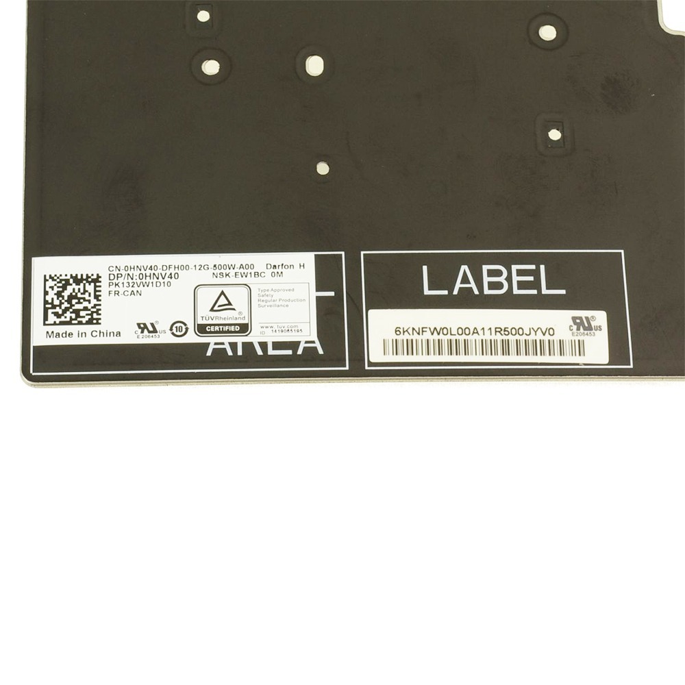 New HNV40 French Canadian Backlit Laptop Keyboard Dual Point ...