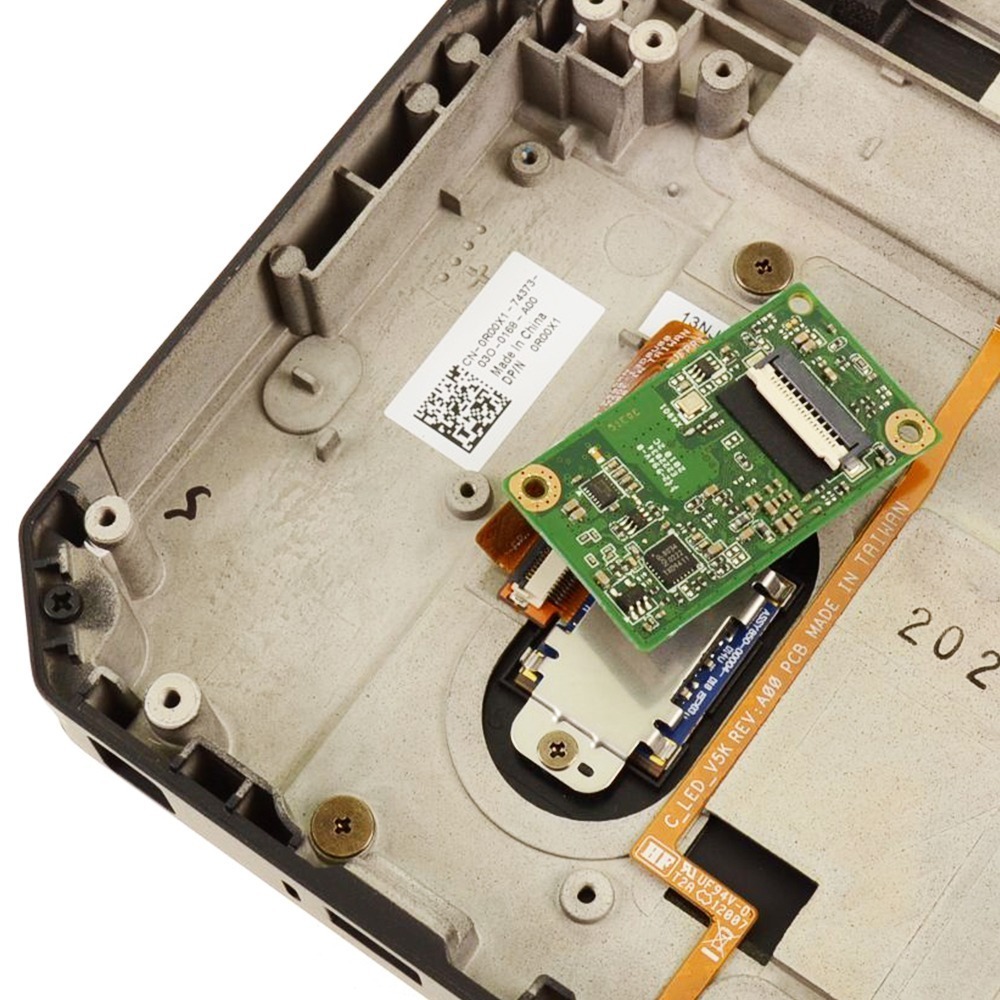 New R00X1 Palmrest Touchpad Assembly with Fingerprint Reader ...