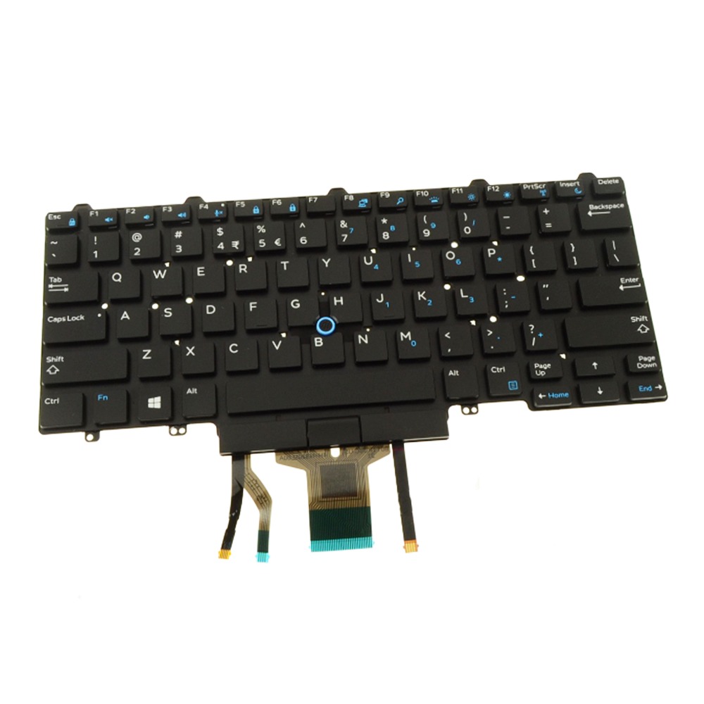 New F2X80 US International Backlit Keyboard - Dual Point Replacement ...