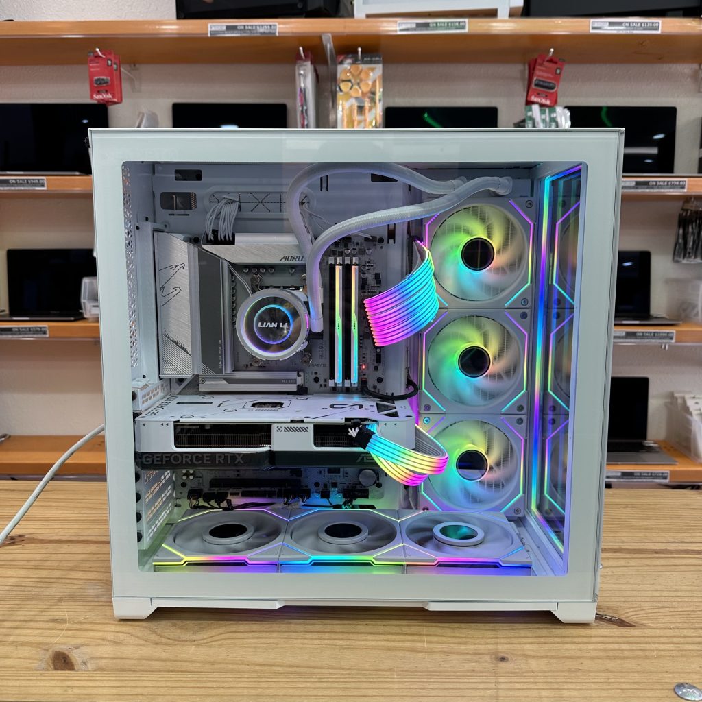 King of RGB Custom Gaming PC RTX 4070 and Ryzen 7 - 7800X3D - TEKDEP
