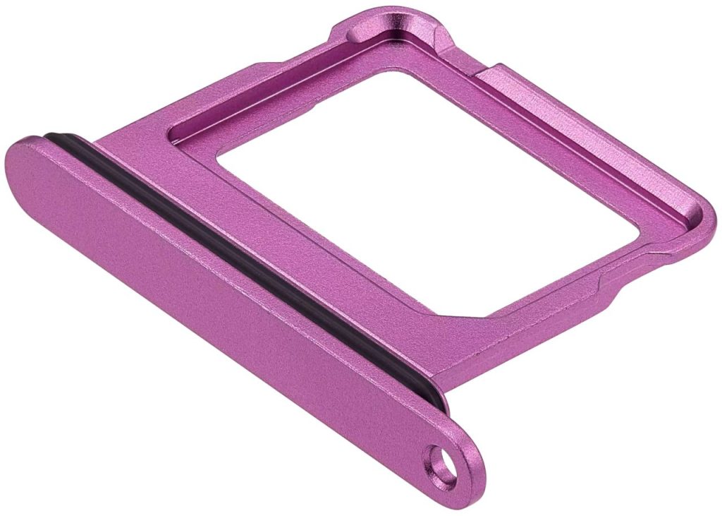 New Single Sim Card Tray for iPhone 16 A3081 2024 (Pink) - TEKDEP
