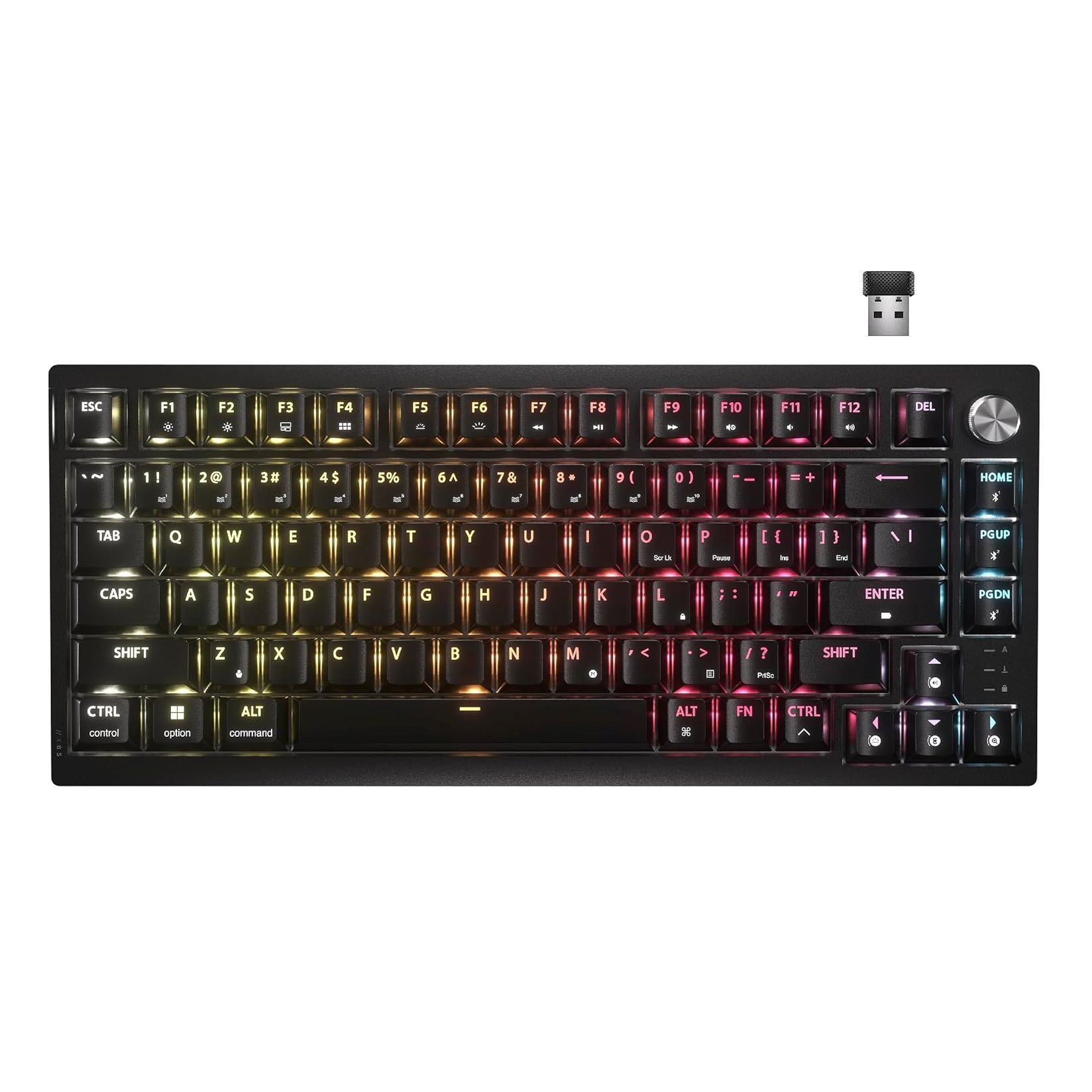 Corsair K65 PLUS WIRELESS TACTILE 75% RGB Mechanical Gaming Keyboard