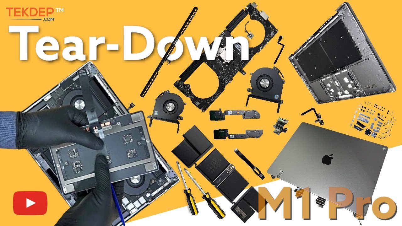 2021 M1 MacBook Pro 16" A2485 – Tear-Down & Full Disassembly Guide
