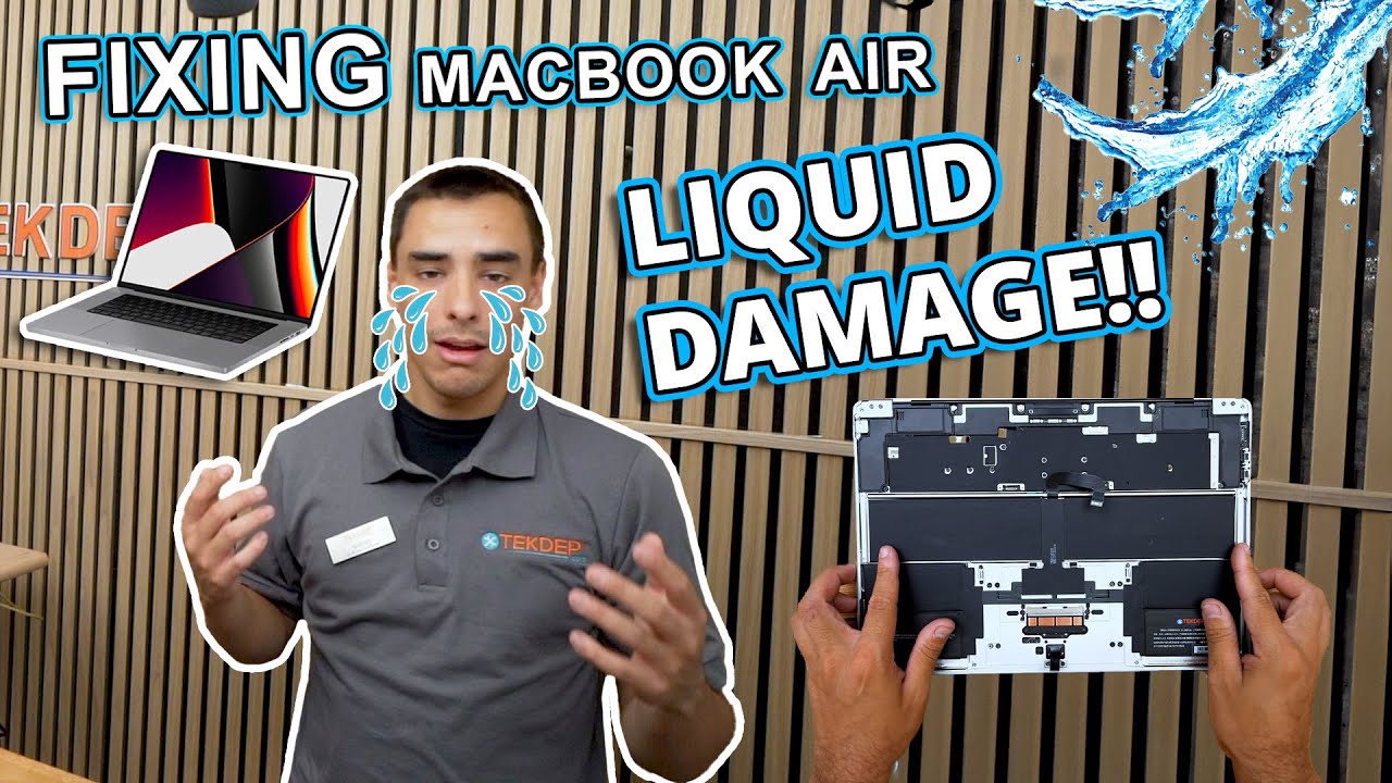 Expert MacBook Air Liquid Damage Repair - Professional Restoration ...