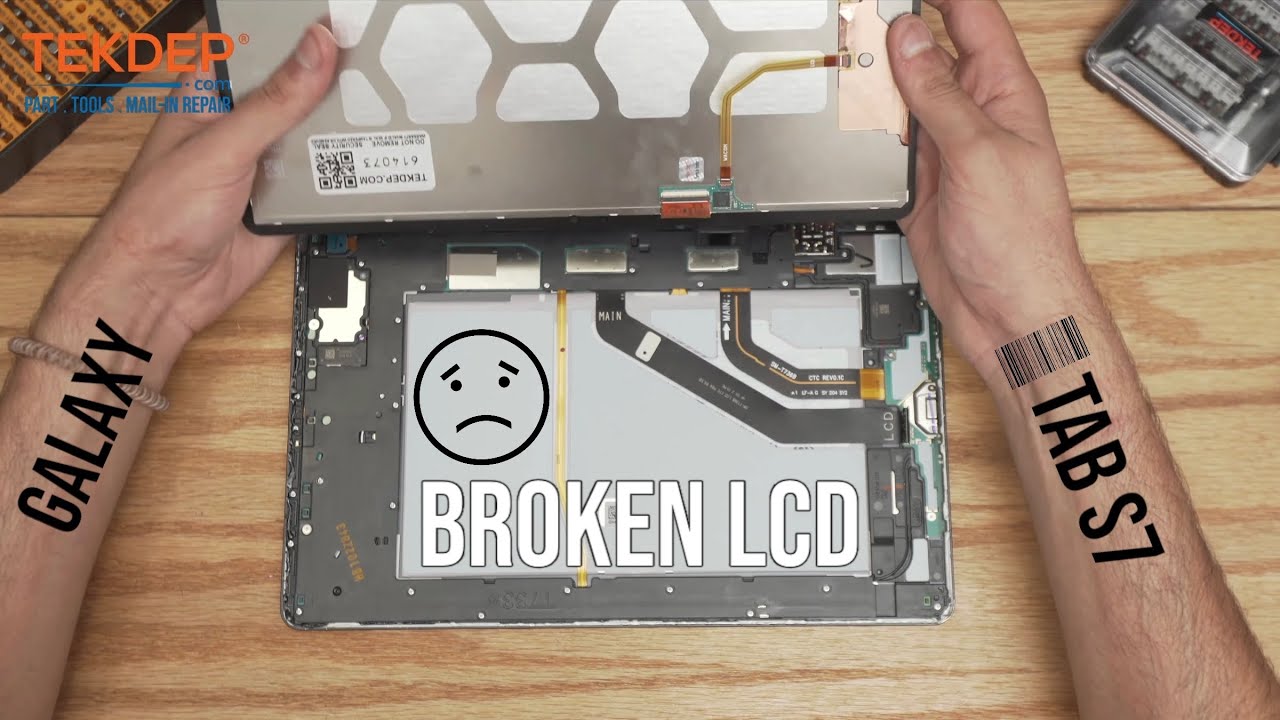 Samsung Galaxy Tab S7 – Broken Screen Replacement & Repair Guide