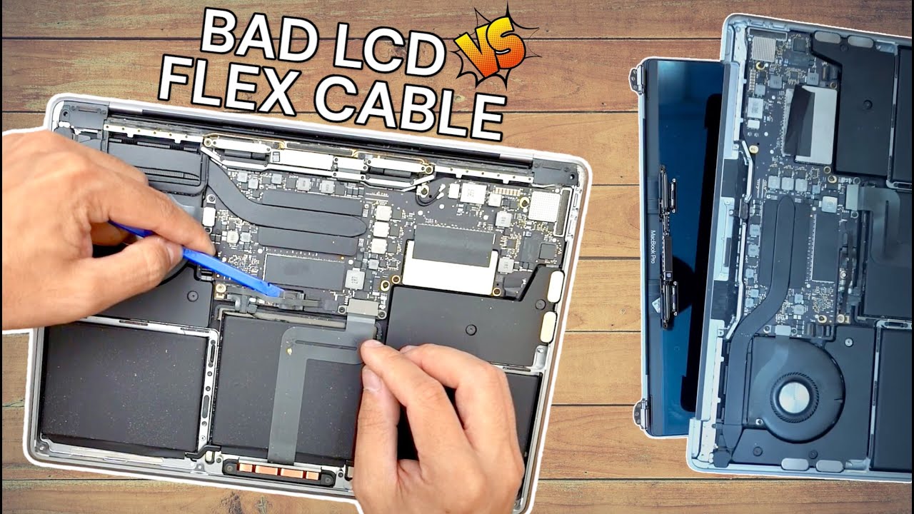 MacBook Pro 13" A1708/A1706 – LCD & Display Cable Replacement Guide for ...