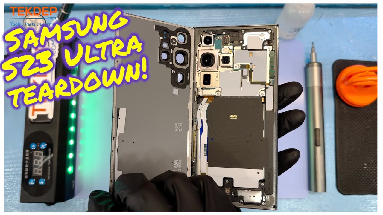 Samsung Galaxy S23 Ultra – Full Teardown & Disassembly Repair Guide