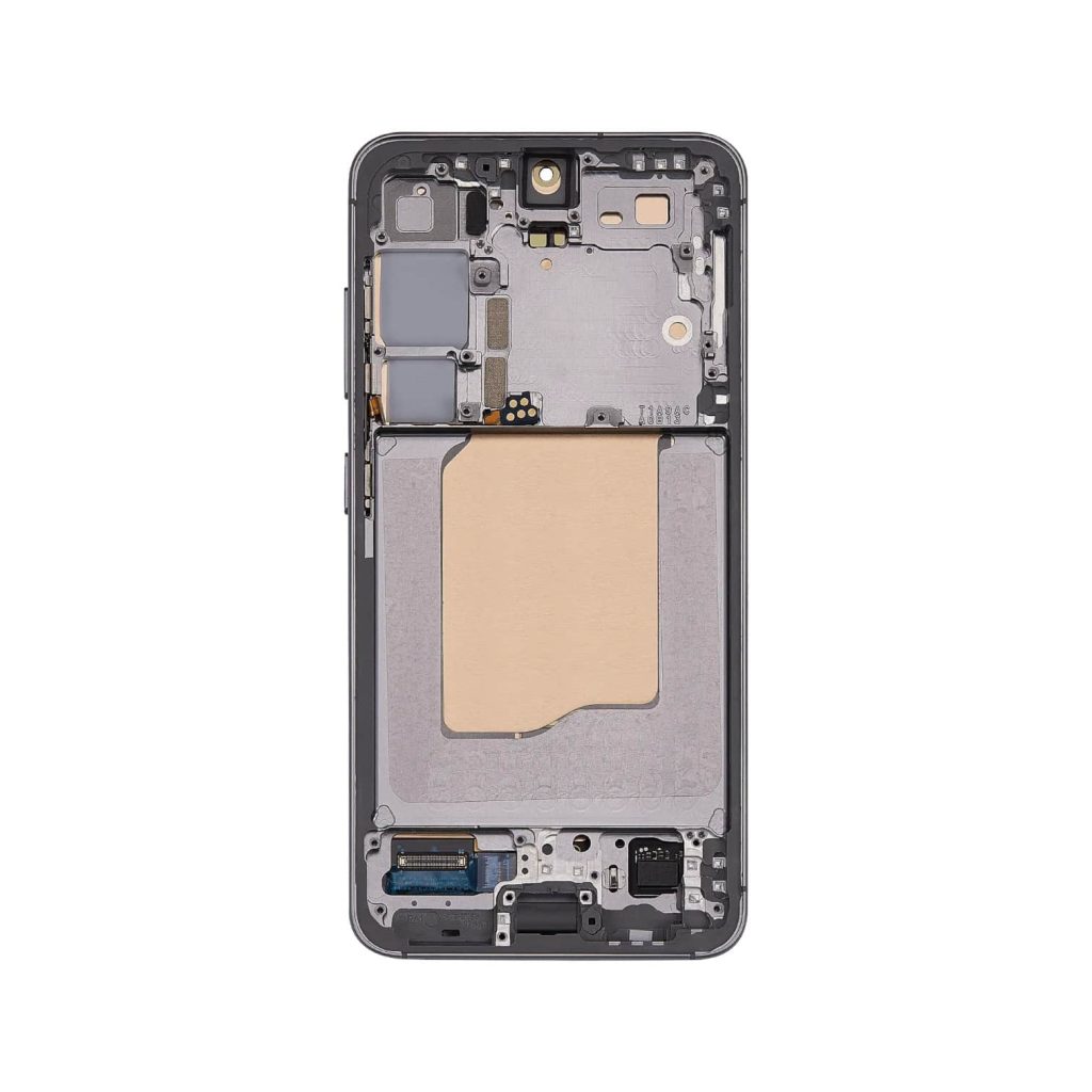 SM‑S931 OLED Assembly with Frame for Galaxy S25 (Silver)