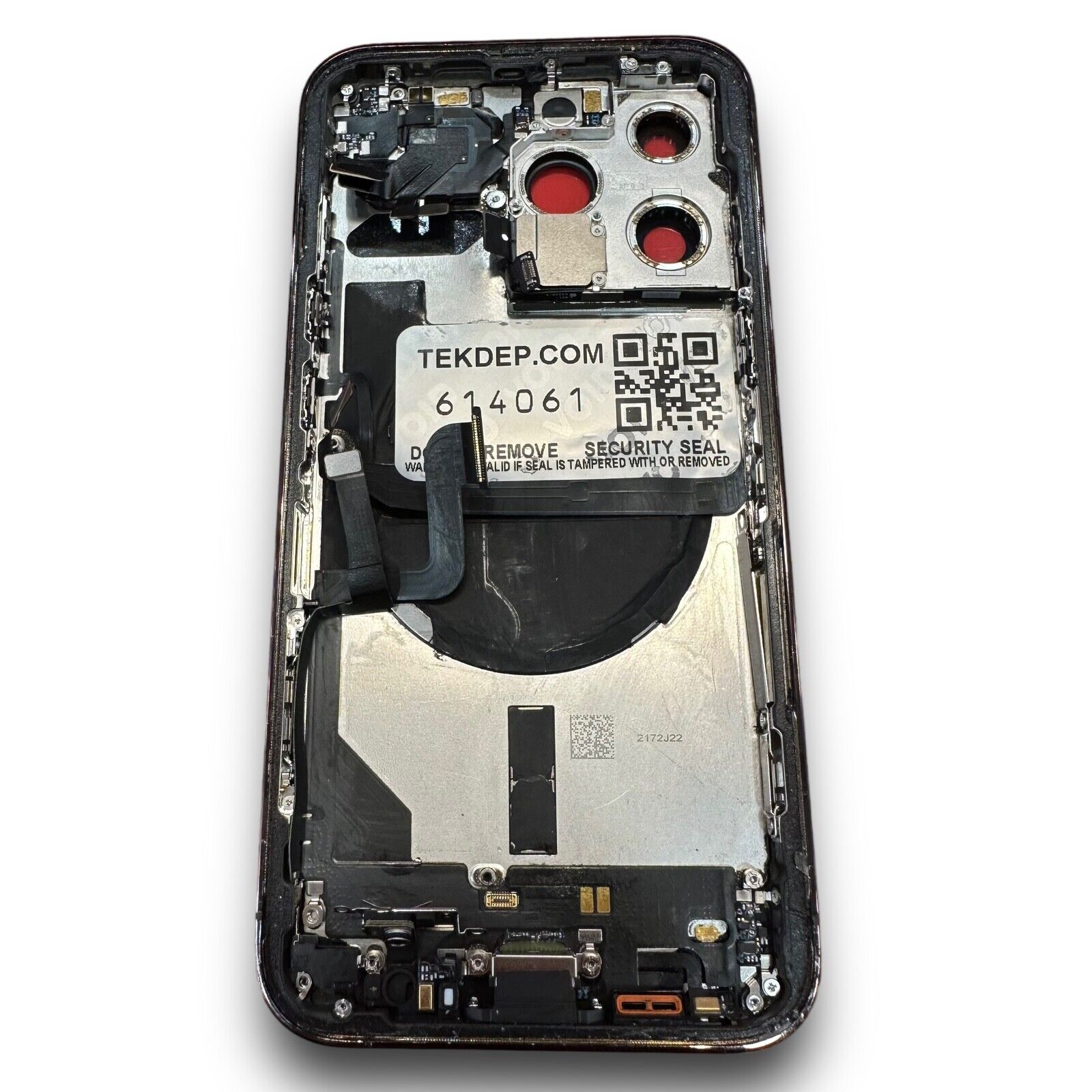 OEM Back Housing Component & Charging Port iPhone 13 Pro Graphite A2483 ...