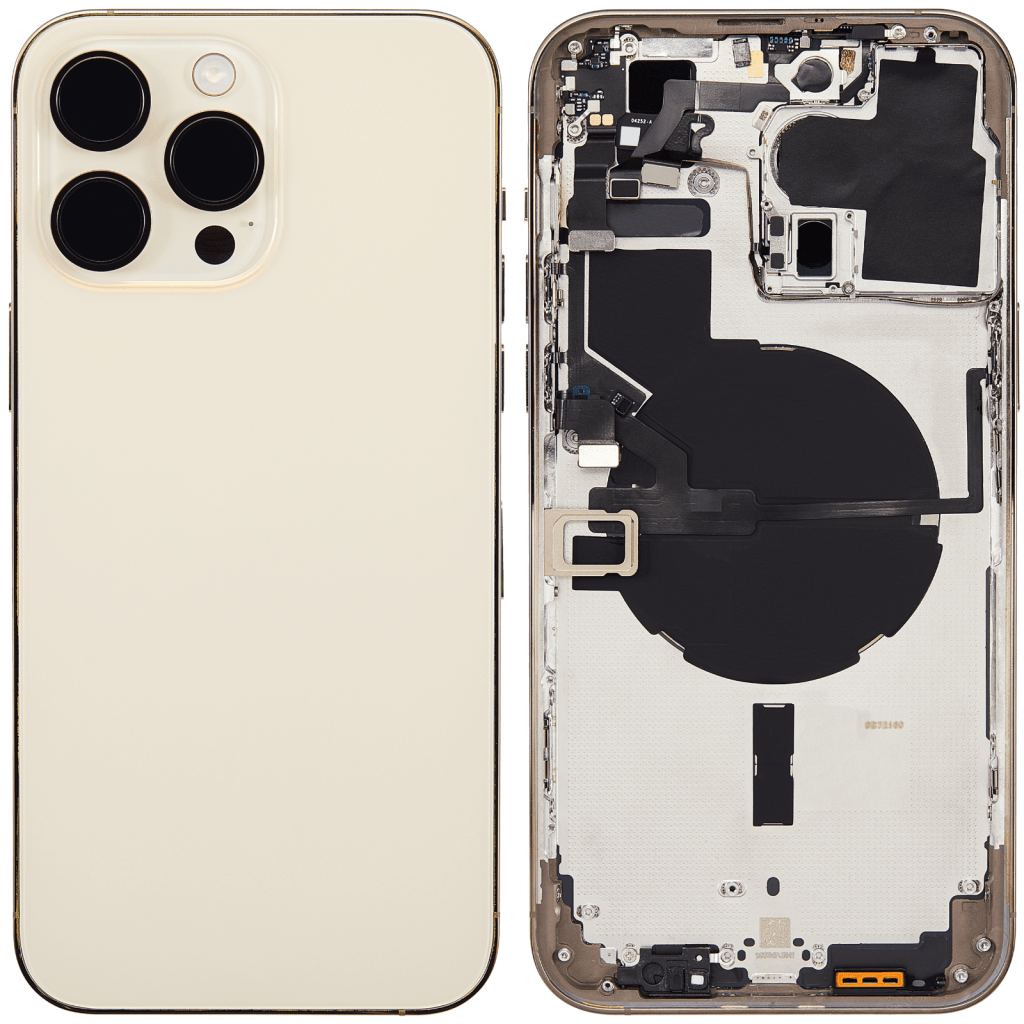 New Back Housing with Small Components Pre-Installed for iPhone 14 Pro ...