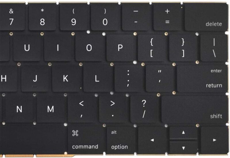 A1706 Keyboard US Layout NEW for Apple MacBook Pro 13" - TEKDEP.com ...