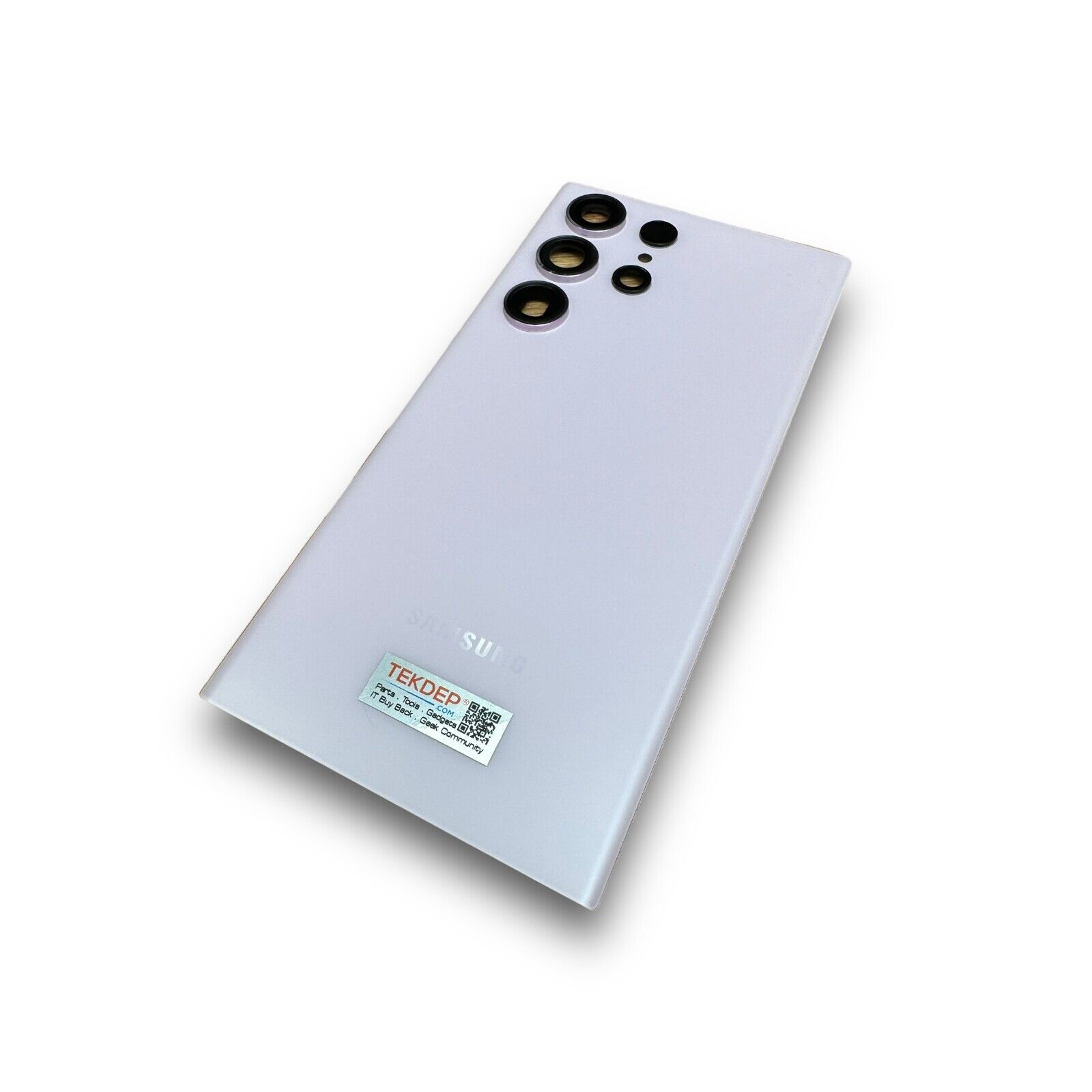 OEM Pull Genuine Back Glass Samsung Galaxy S23 Ultra 5G Lavender Grade ...