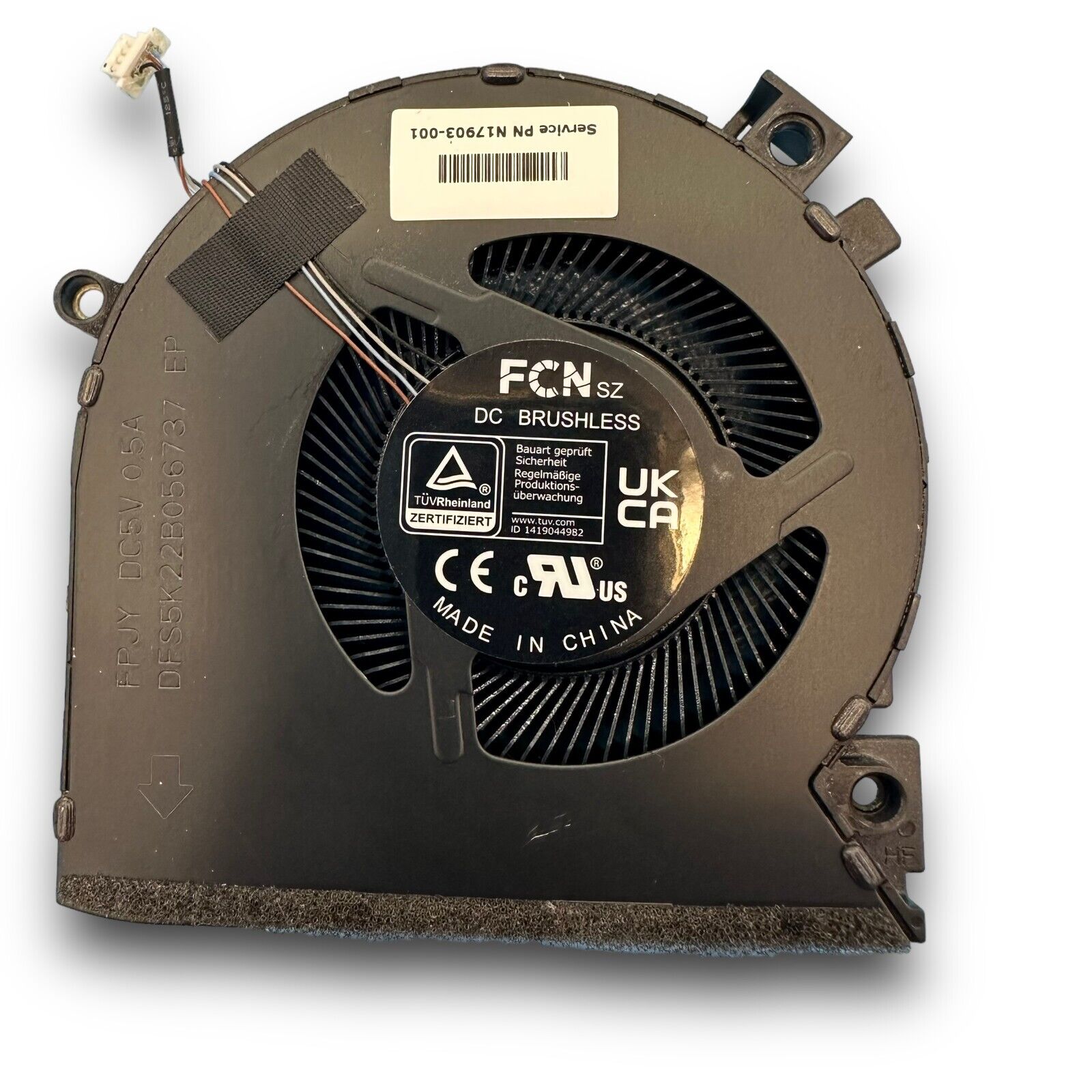Original OEM 15.6" HP Victus 15-fa0031dx Fan Grade A+