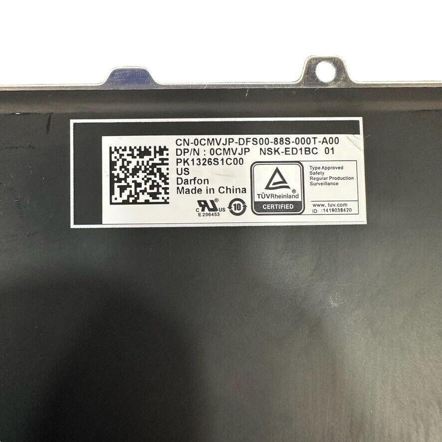 2018 P69F002 Dell Alienware R4 15" Battery