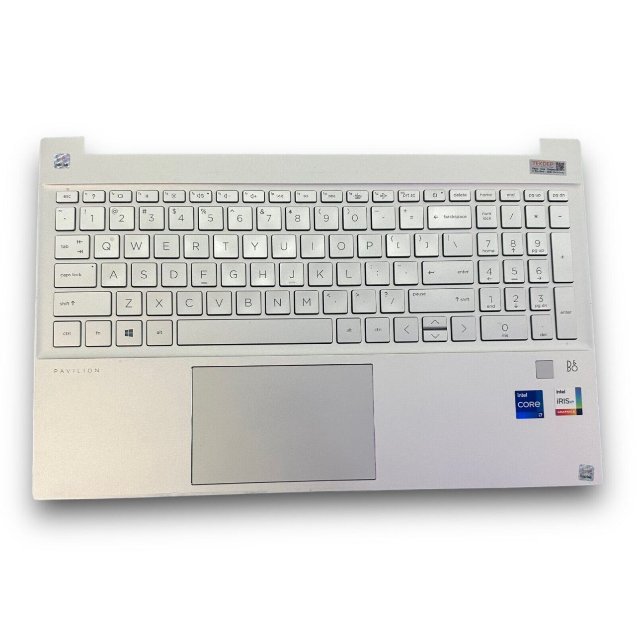 HP Pavilion Laptop 15t Keyboard Assembly Top Case Touchpad