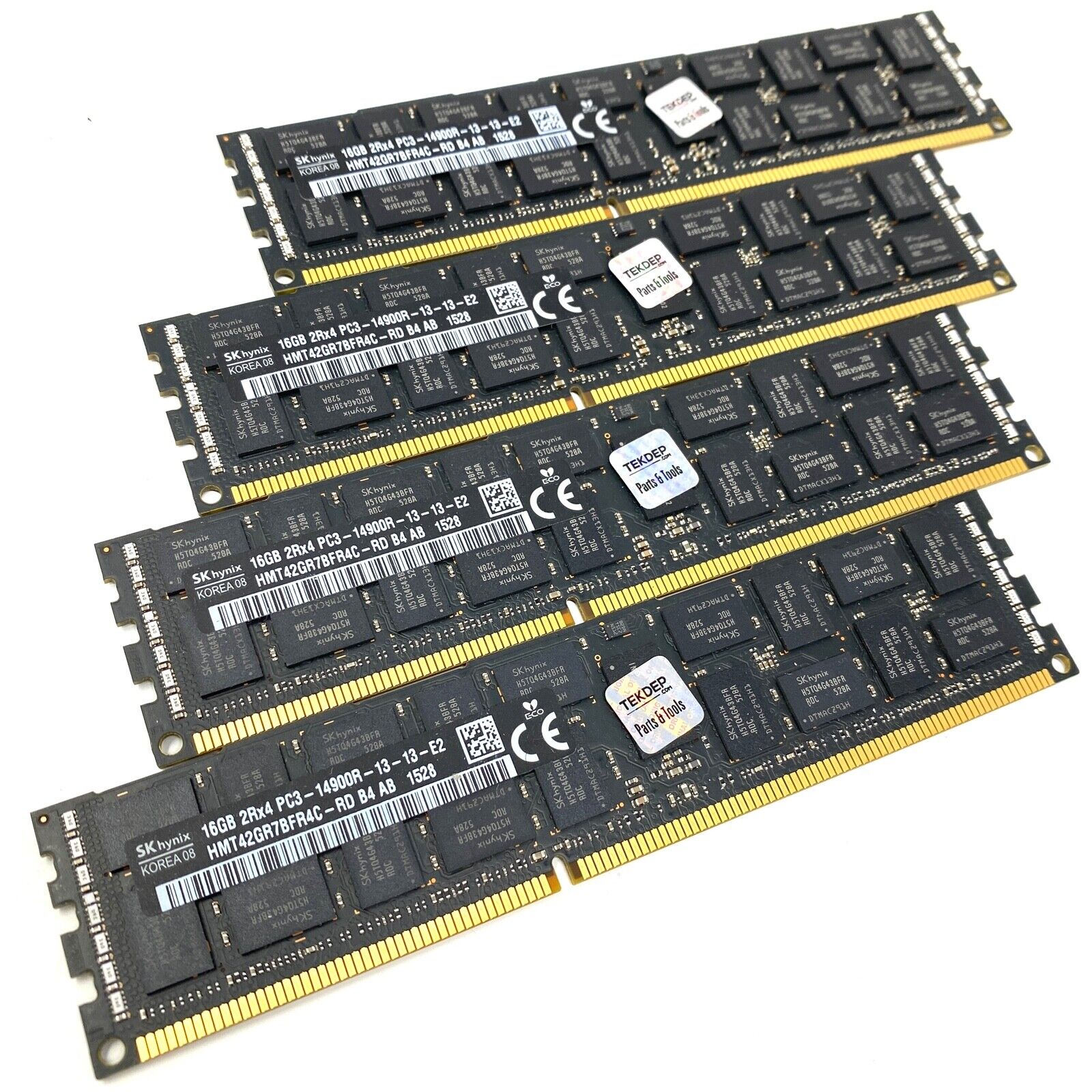 SK hynix 64GB 4x16GB 1866MHz PC3-14900R DIMM DDR3 ECC Memory Modules ...