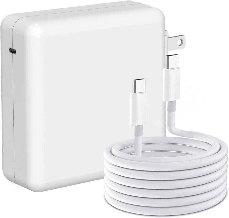 Generic 87W USB-C Power Adapter Charger + Cable for MacBook Air MacBook Pro