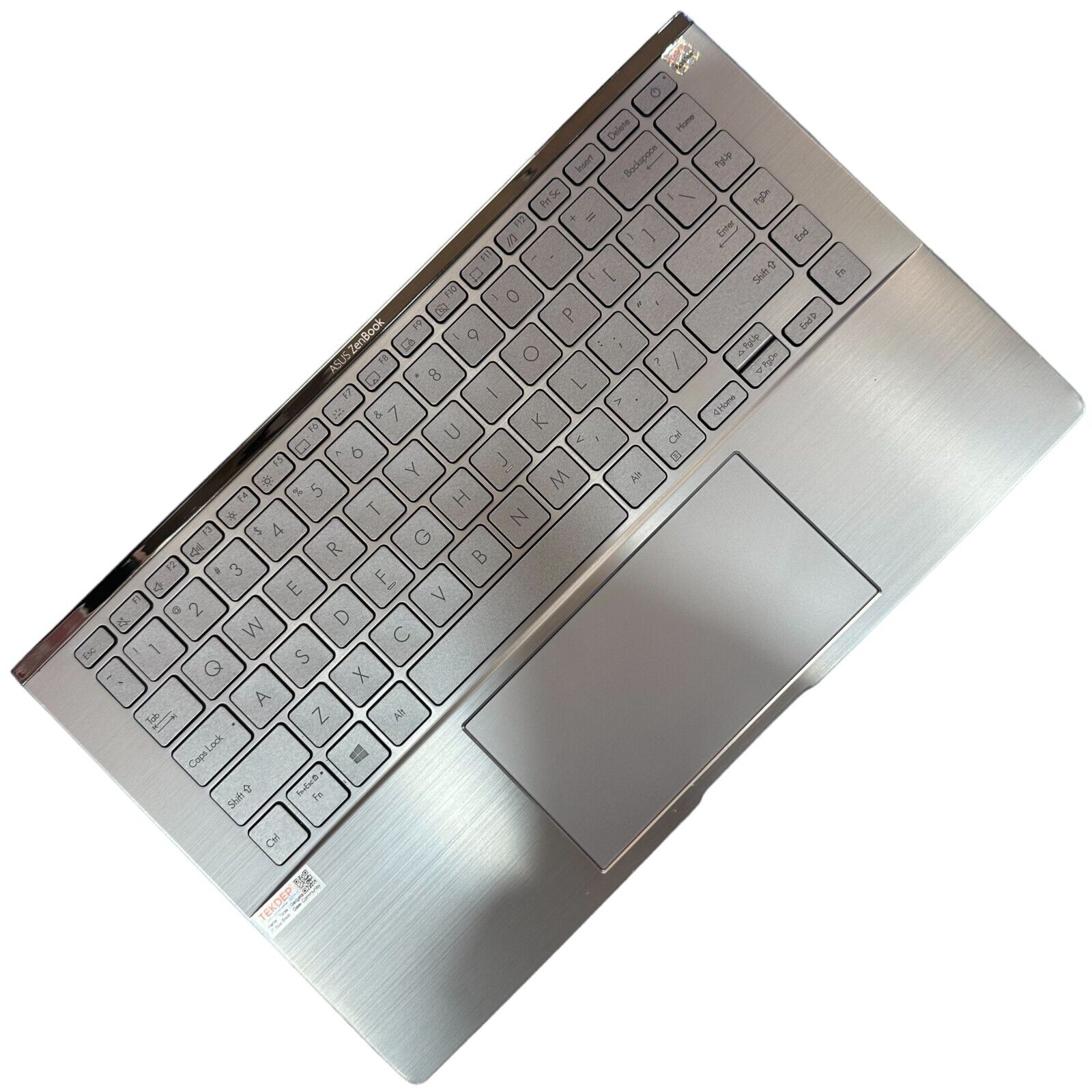 Original 14" ASUS ZenBook Q407I Top Case with Trackpad, Keyboard & Wi ...