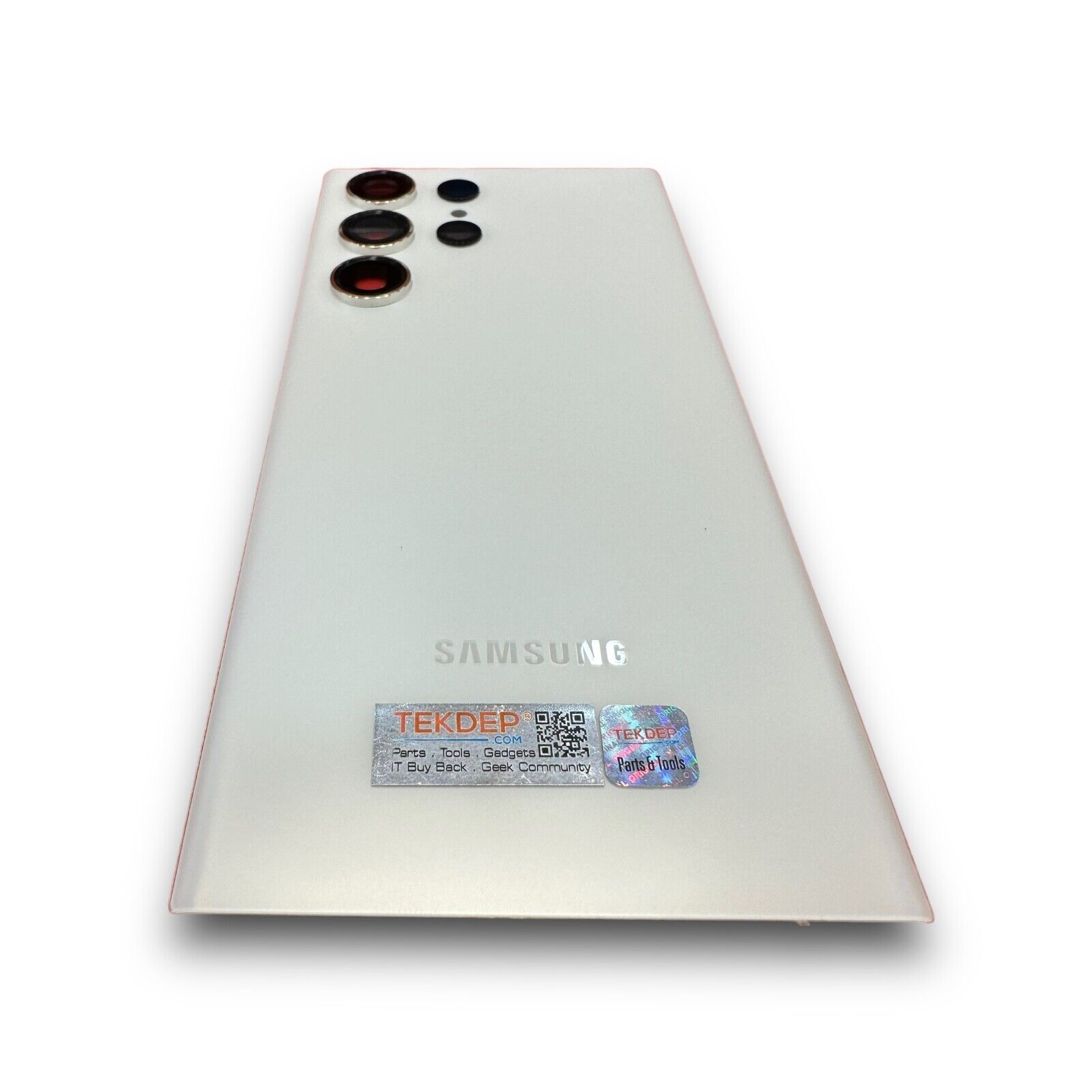 OEM Pull Genuine Back Glass Samsung Galaxy S23 Ultra 5G White Grade A