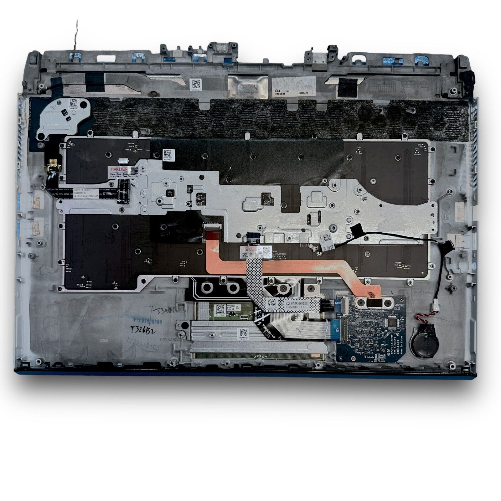 OEM ALIENWARE M15 R2 Top Case Keyboard Assembly